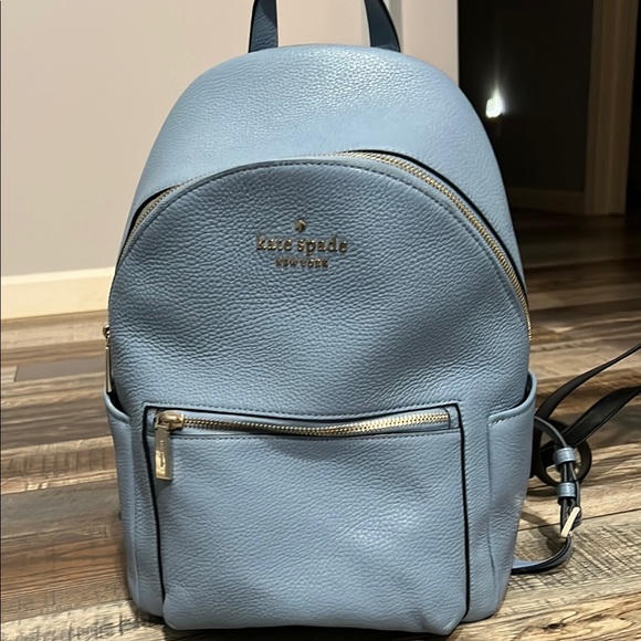 kate spade | Bags | Kate Spade Light Blue Backpack | Poshmark